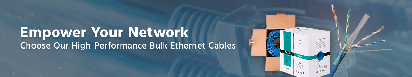 Empower Your Network: Choose Our High-Performance Ethernet Cables