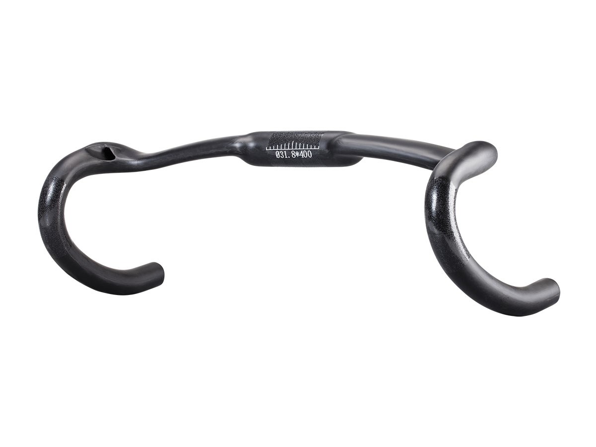 Monoprice Carbon Handlebars with Internal Routing, 400mm Width ...