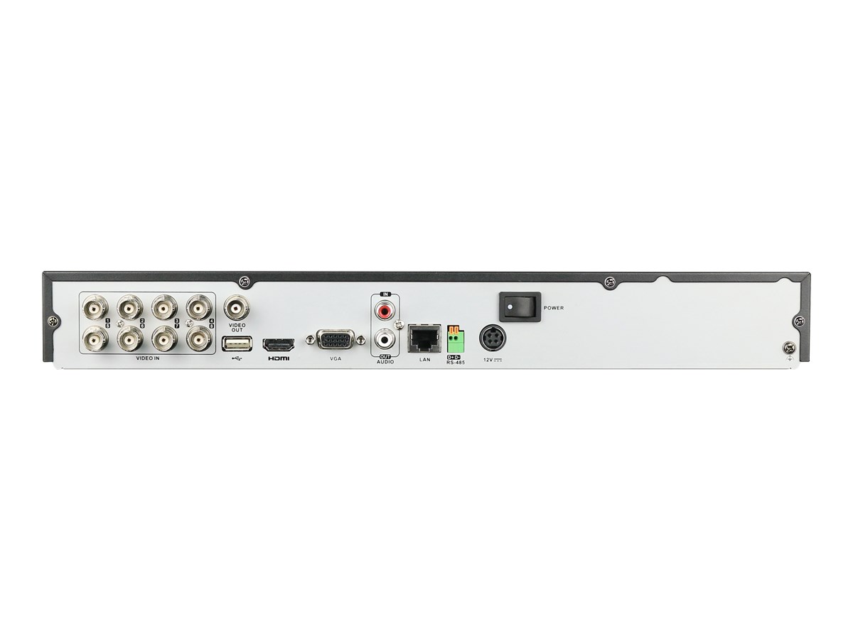 Monoprice 8-Channel HD TVI, IP, Analog, AHD DVR, 3MP - Monoprice.com