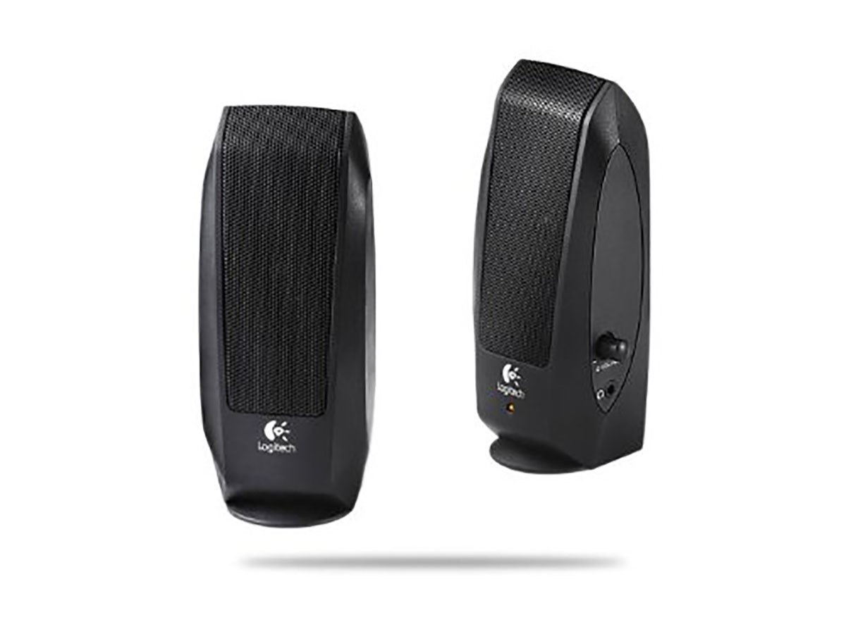 Logitech S-120 2.0 Speaker System - 2.3 W RMS - Black - 50 Hz - 20 kHz ...