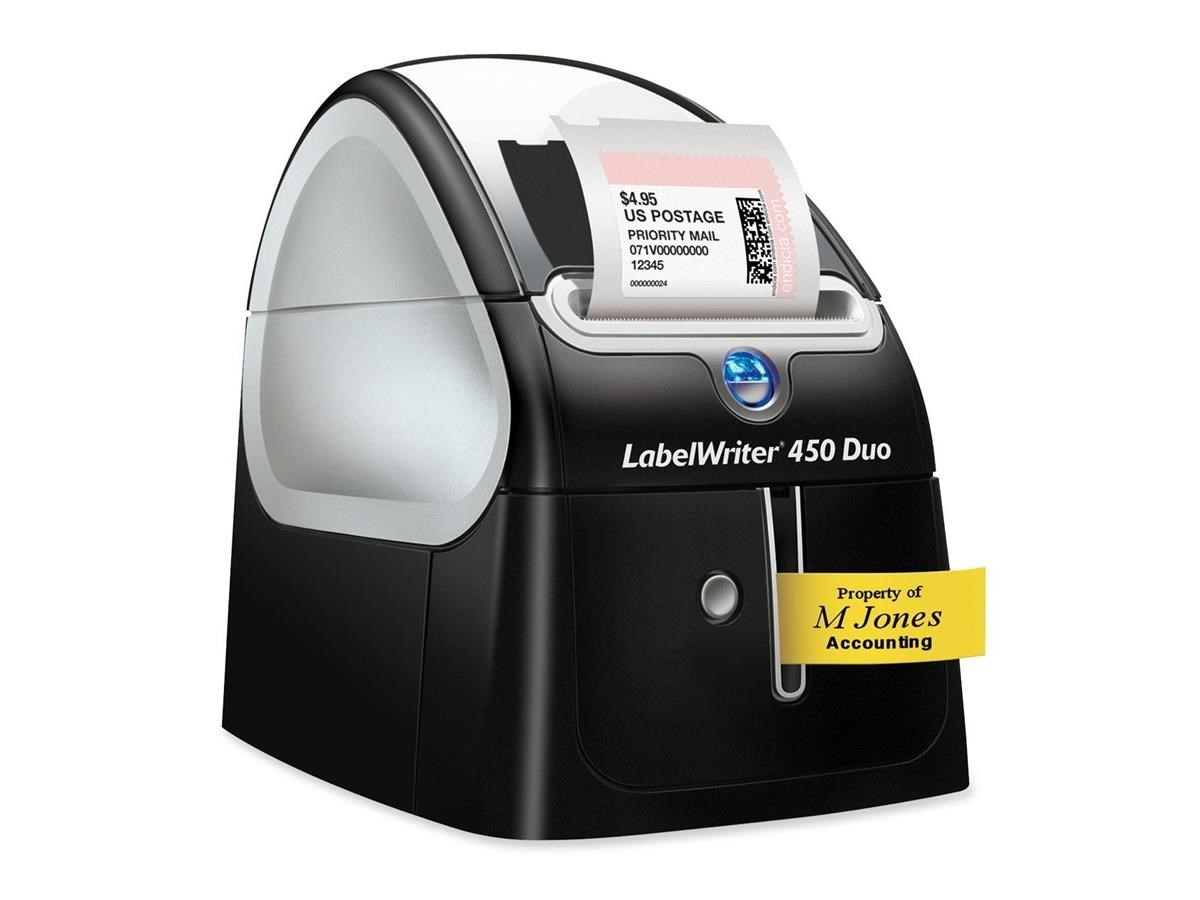 Dymo LabelWriter 450 Duo Direct Thermal Printer - Monochrome - Label ...