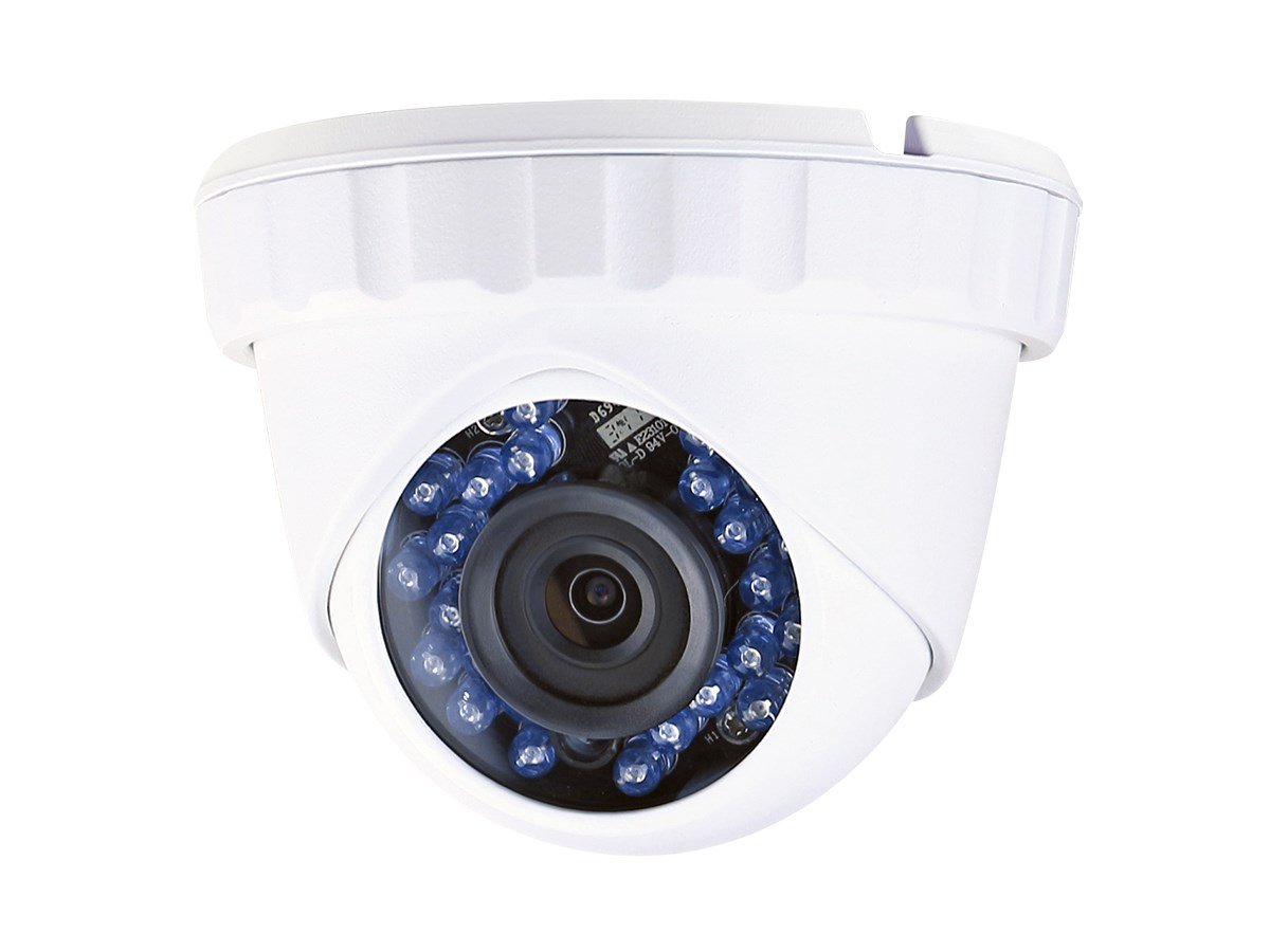 Monoprice 1MP HD-TVI Camera Turret Security Camera, 3.6mm Fixed Lens ...