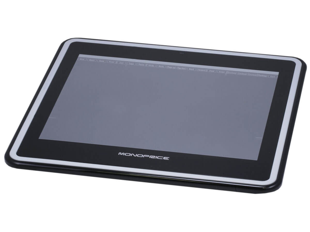 Monoprice 12x9in Graphic Drawing Tablet with 4000LPI 200RPS and 1024 ...
