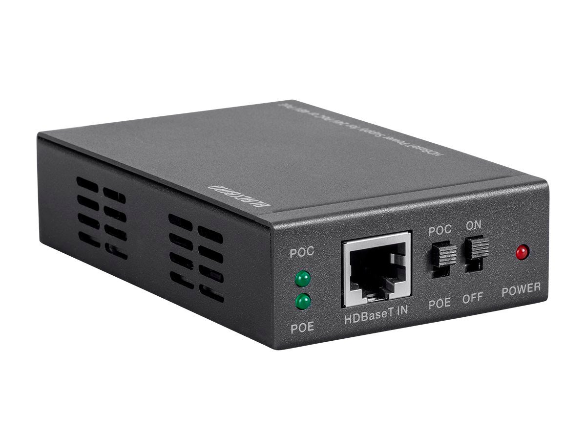Blackbird PoC and PoE Mid-Span HDBaseT Power Supply for 24V PoC or 48V ...