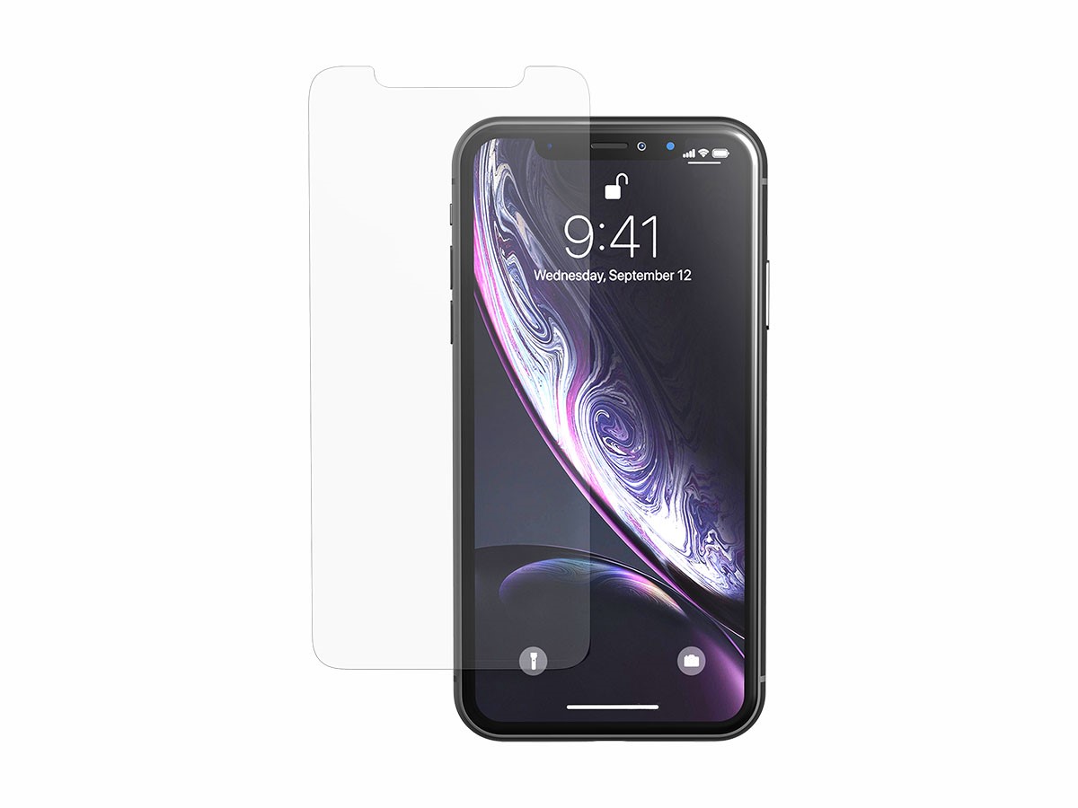 FORM by Monoprice iPhone XR Glass Screen Protector - Case Friendly ...