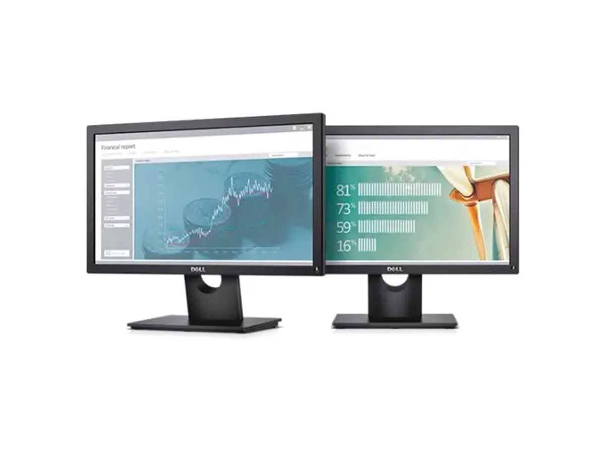 Dell E1916H Black 18.5" 5ms 60HZ TN Widescreen LED LCD Monitor with ...