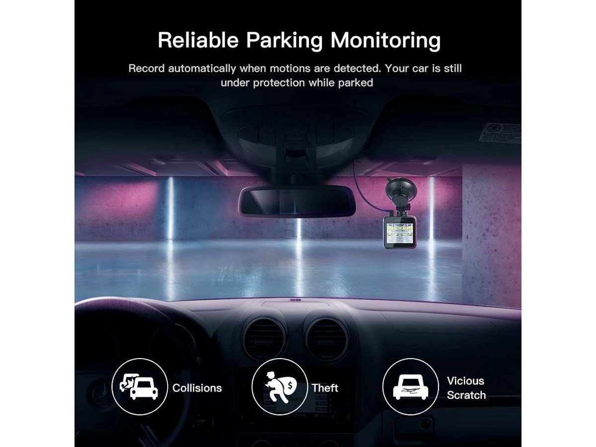 APEMAN Mini Dash Cam 1080P Full HD Camera for Cars Recorder Super Night ...