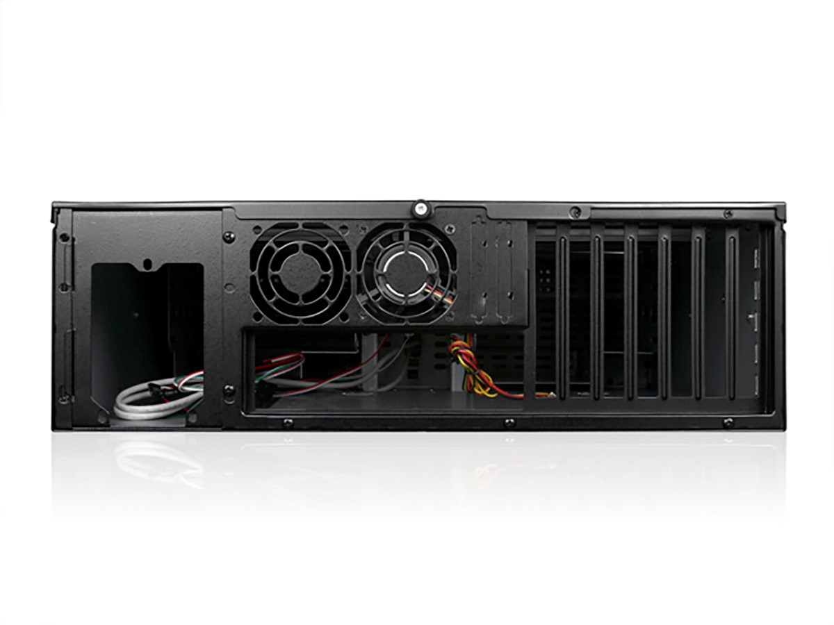3U IPC Case Compact Rackmount Chassis with Aluminum Front Panel and ...