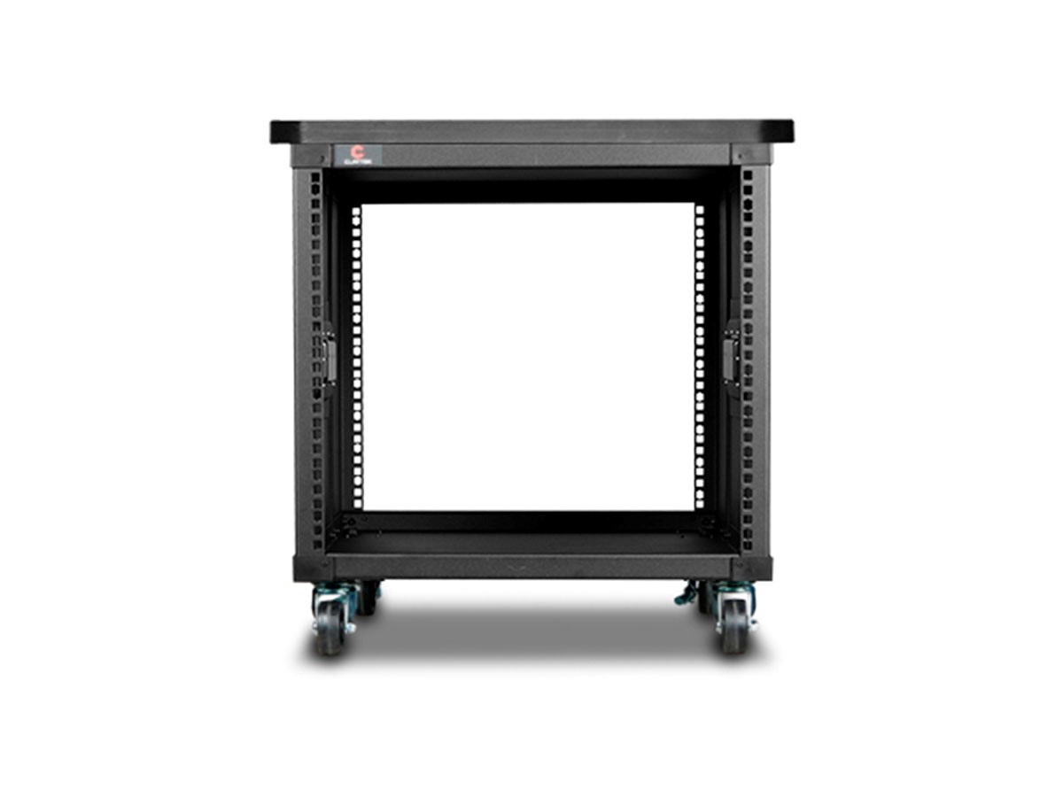 9U 600mm Depth Simple Server Rack with Wood Top, GSA Approved ...