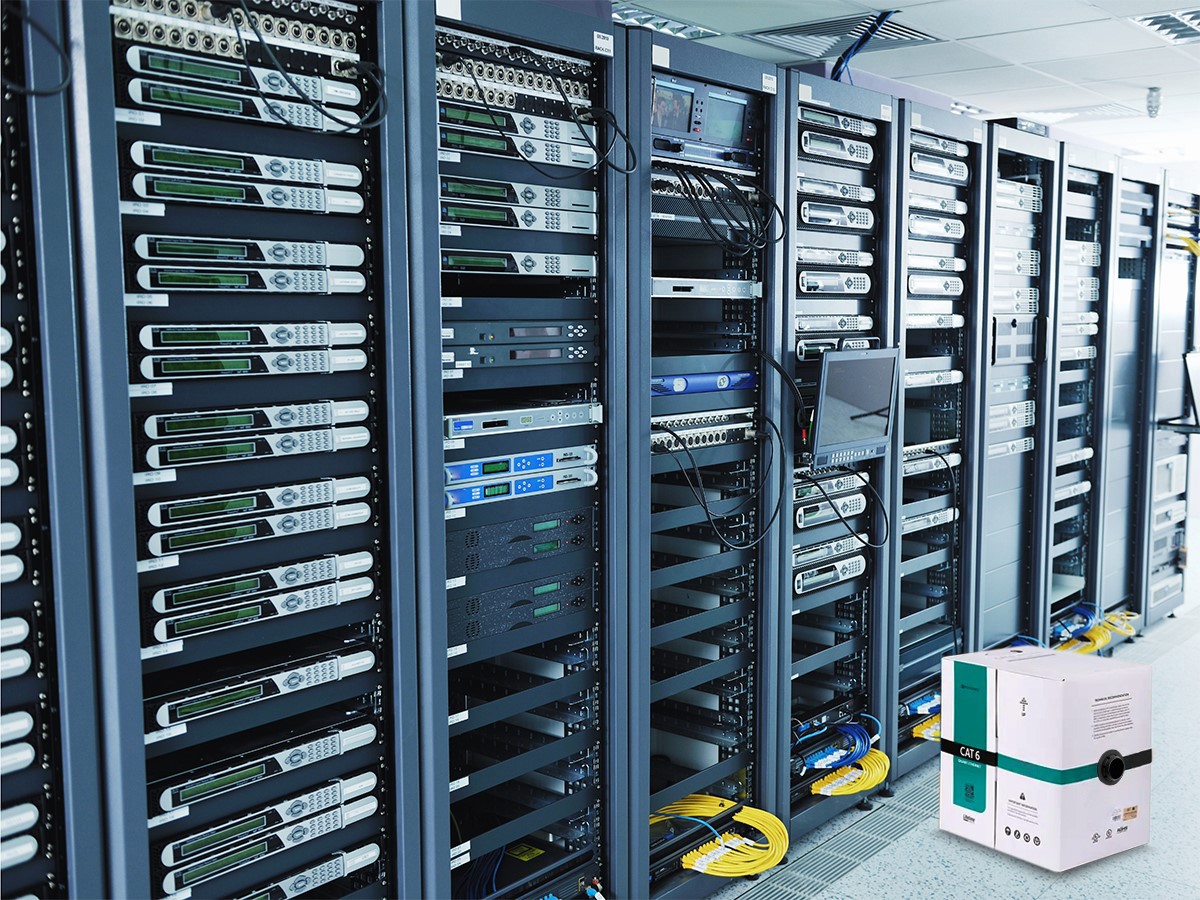 Monoprice Cat6 1000ft White CMP UL Bulk Cable, Solid (w/spine), UTP ...