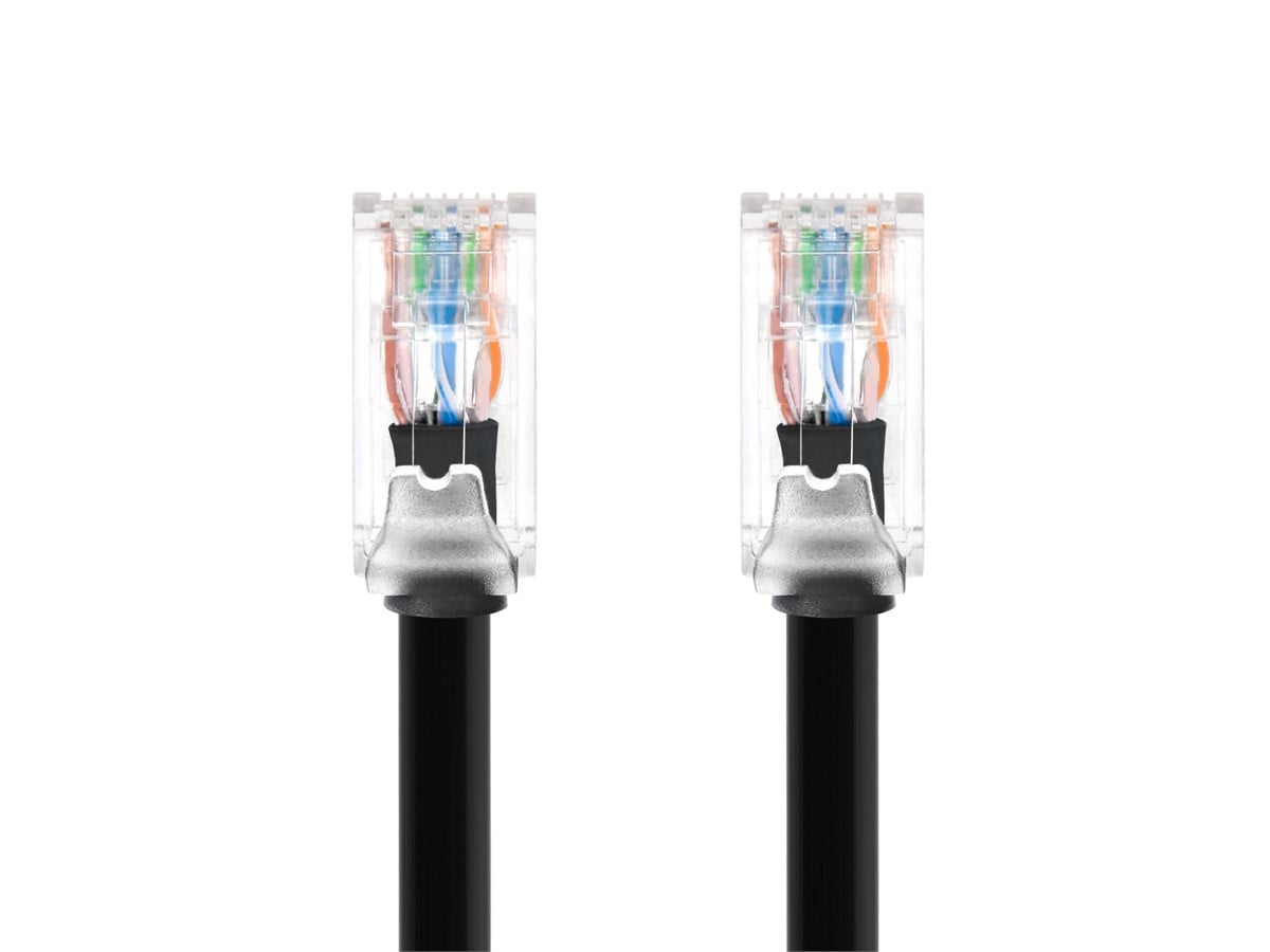Monoprice Cat6A Component Level Ethernet Patch Cable - Pure Bare Copper ...
