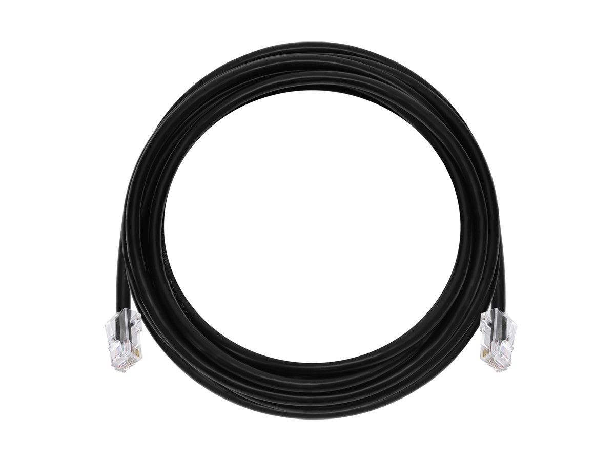 Monoprice Cat6A 10ft Black Patch Cable, 26AWG, 10G, Bare Copper ...