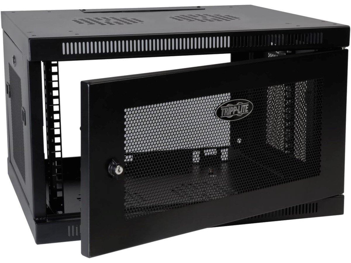 Tripp Lite 6U WALL MOUNT RACK ENCLOSURE SVR CABINET WALLMOUNT DEEP ...