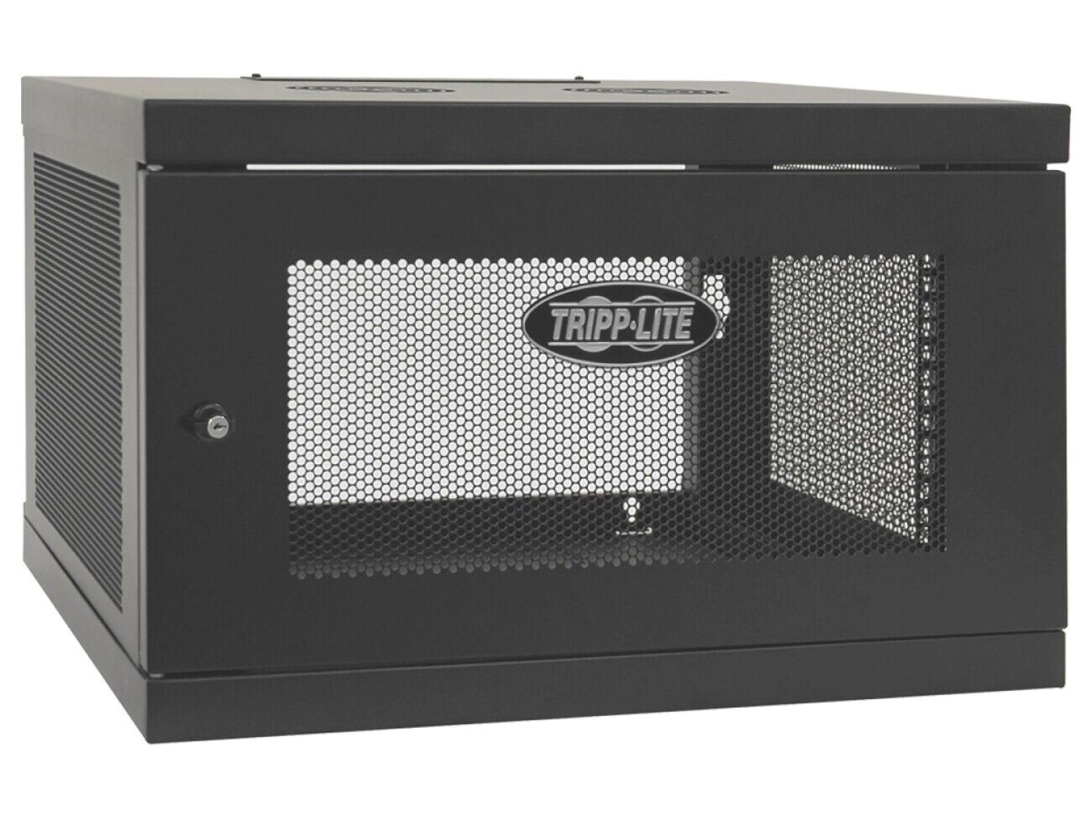 Tripp Lite 6U WALL MOUNT RACK ENCLOSURE SVR CABINET KNOCKDOWN ...