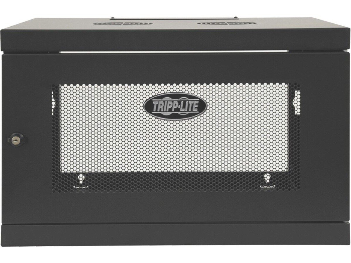 Tripp Lite 6U WALL MOUNT RACK ENCLOSURE SVR CABINET KNOCKDOWN ...