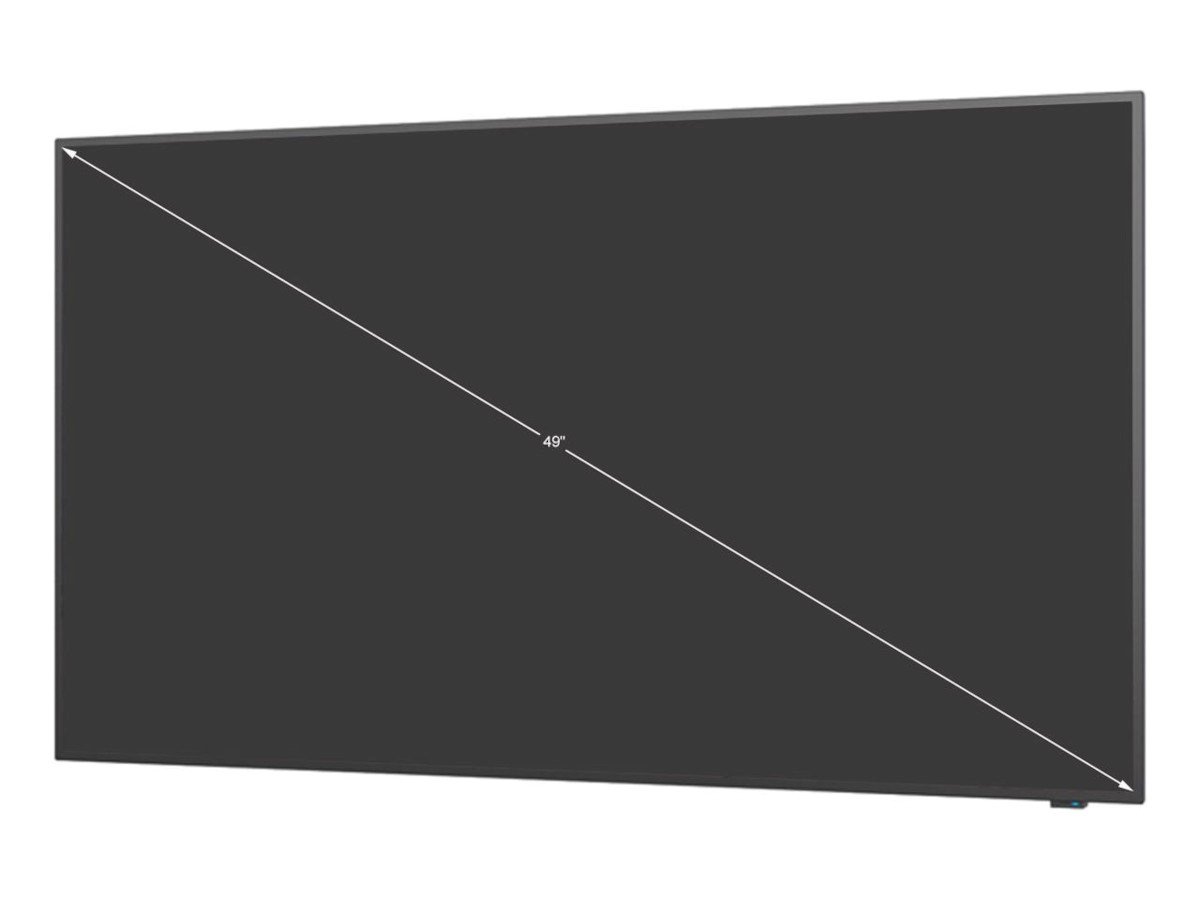 SHARP 49 LED PUBLIC DISPLAY MNTR BUILT-IN ATSC 8-VSB CLEAR-QAM /NTSC ...