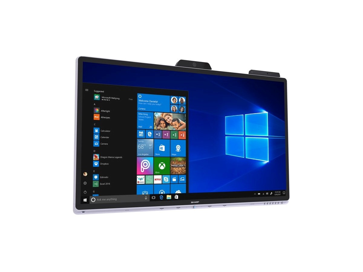 SHARP WINDOWS COLLABORATION DISPLAY 70 INTERACTIVE 4K DISPLAY ...