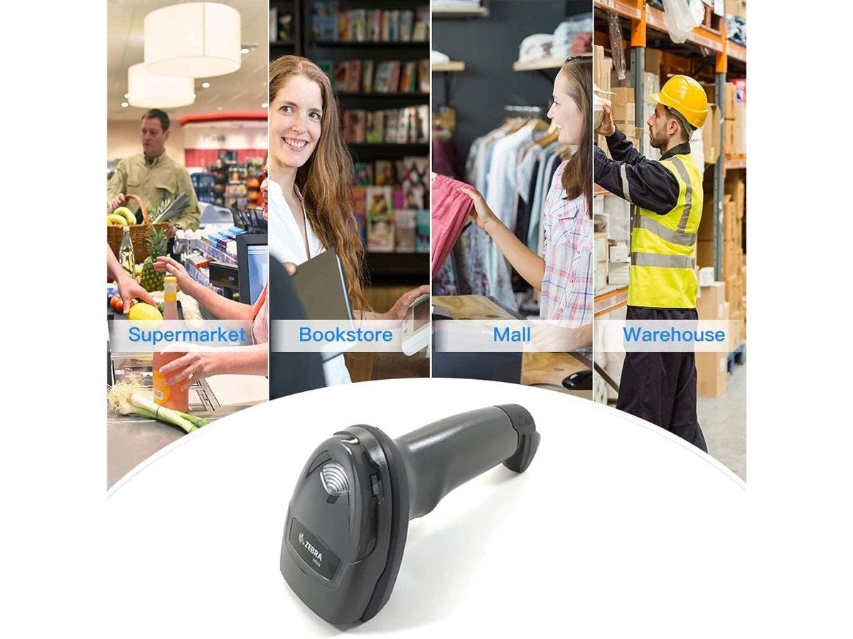 ZEBRA DS2278-SR BLACK PRESENTATION CRADLE USB KIT SCAN SHIELDED USB CA - Monoprice.com