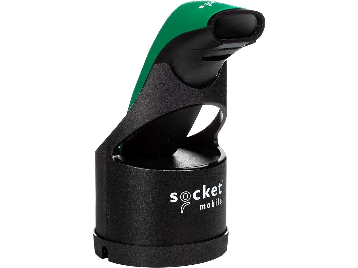 SOCKET MOBILE SOCKETSCAN S740 2D BARCODE SCANR GREEN & CHARGING DOCK ...