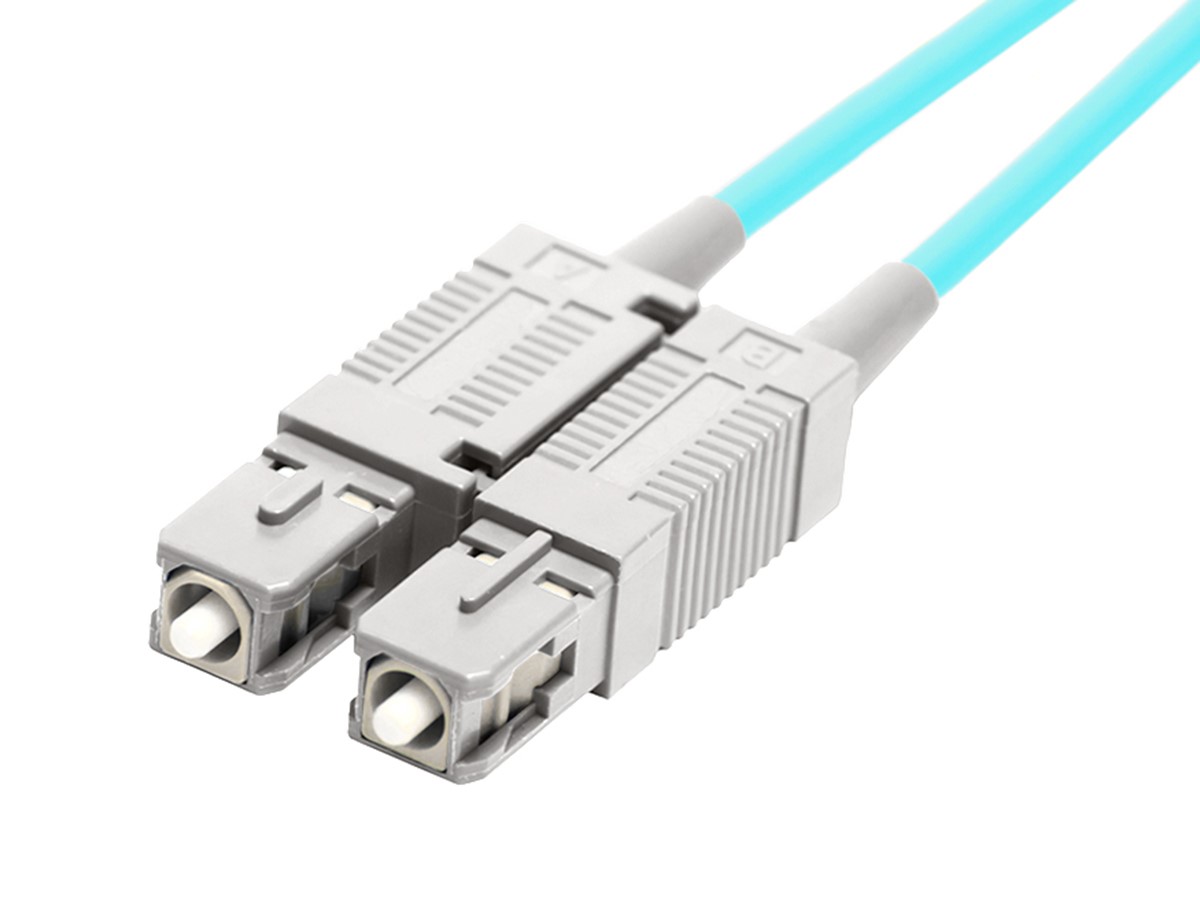 Monoprice Multi-Mode OM4 Fiber Optic Cable - SC-ST UL 3mm 50/125 OFNR ...