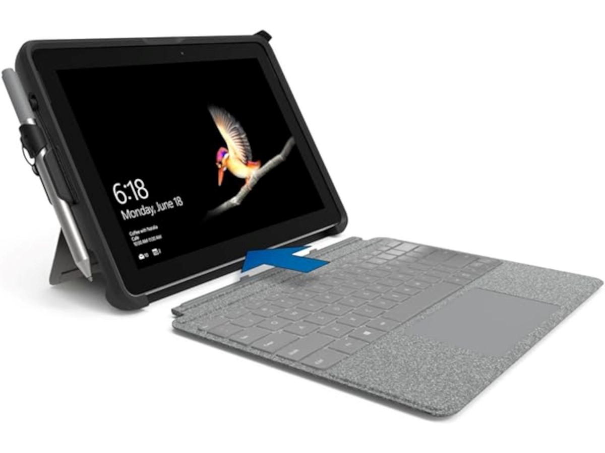 KENSINGTON BLACKBELT SURFACE GO RUGGED CASE FOR SURFACE GO 3, SURFACE ...