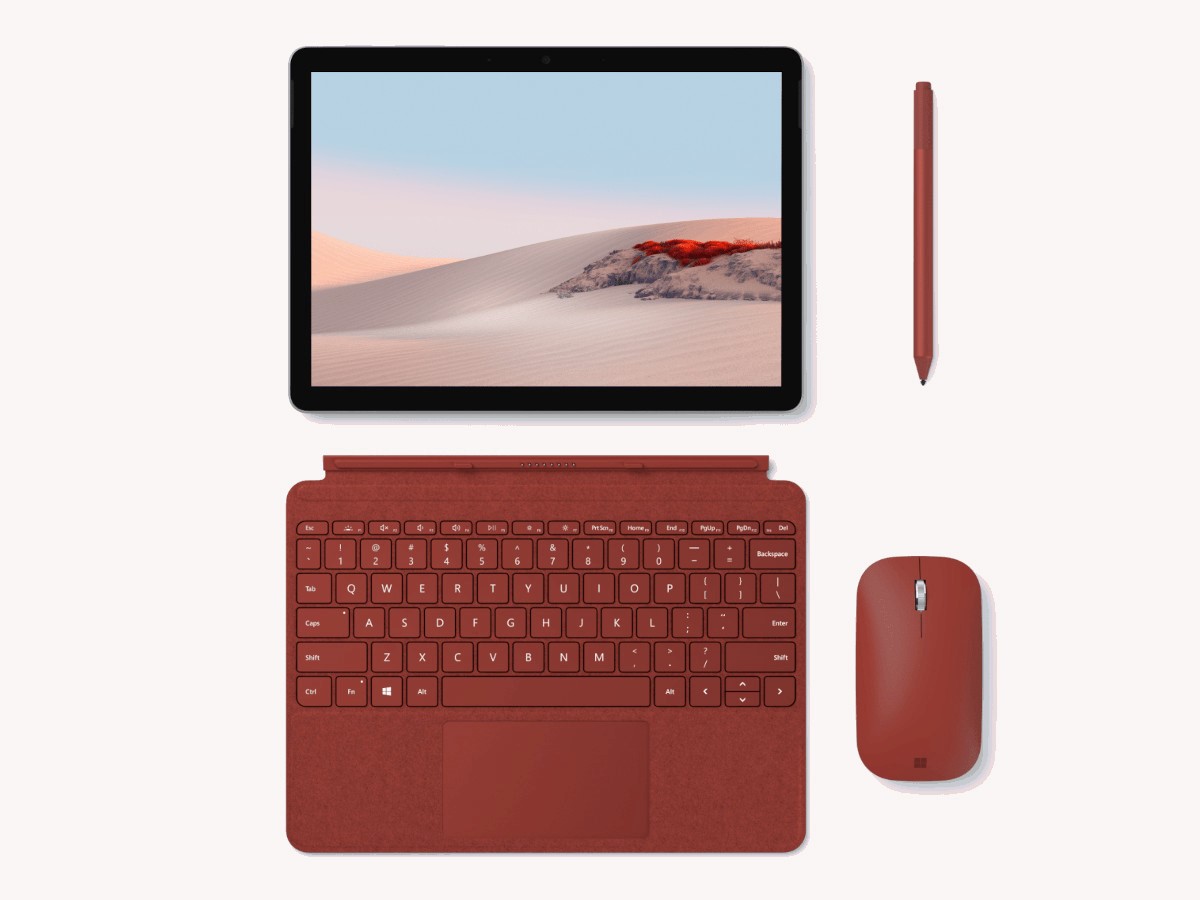MICROSOFT TYPE COVER KEYBOARD/COVER CASE MICROSOFT SURFACE GO 2 ...