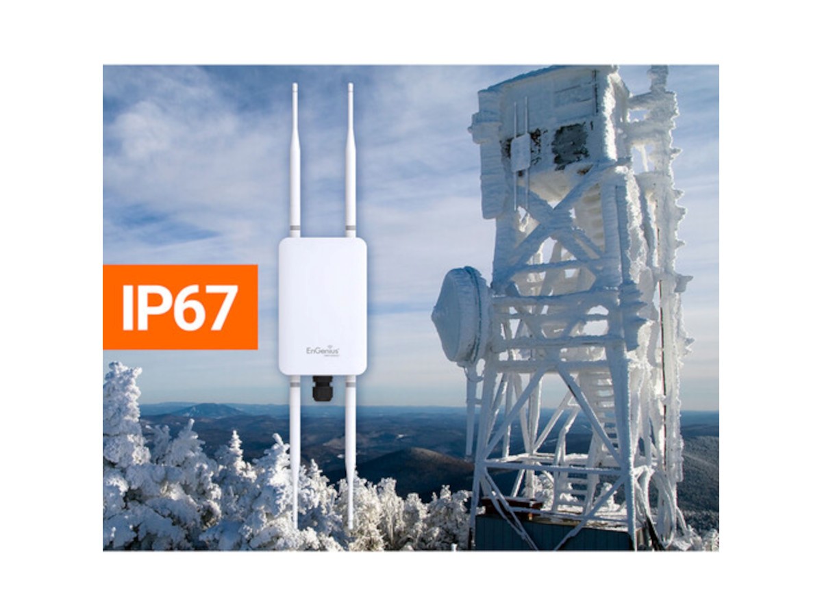 ENGENIUS 11AC WAVE2 AC1300 AP IP67 WATER + DUST PROOF DUAL-BAND ...