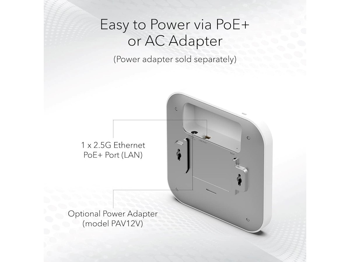 NETGEAR 1PT BUSINESS WIFI 6 2+2 AP - Monoprice.com