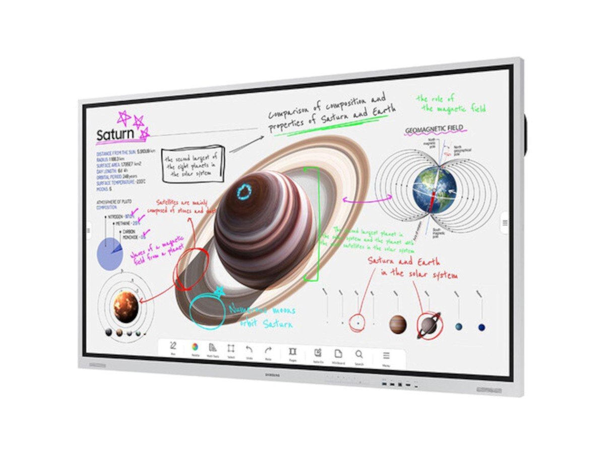 SAMSUNG 75IN FLIP ALL-IN-ONE DIGITAL FLIPCHART COLLABORATIVE DISPLAY ...