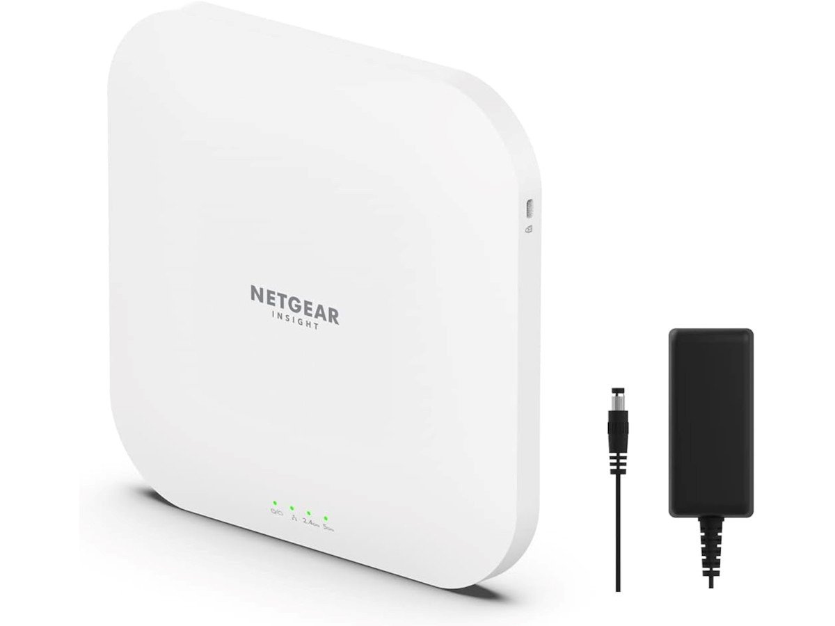 NETGEAR 1PT INSIGHT MANAGED WIFI 6 AX3600 WITH POWER ADAPTER ...