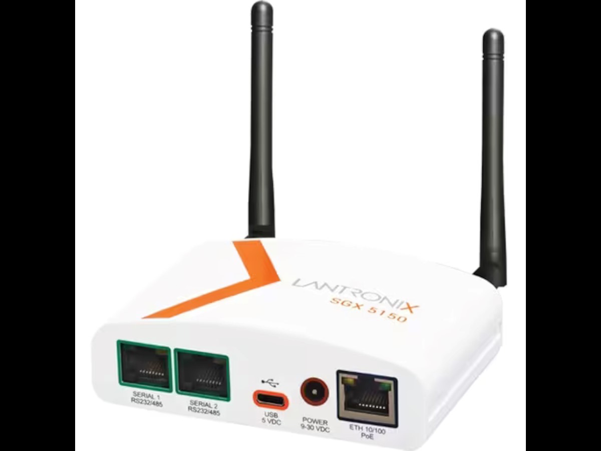 Lantronix SGX 5150 IOT DEVICE GATEWAY 802.11AC 1XRS232 USB & ETHERNET ...