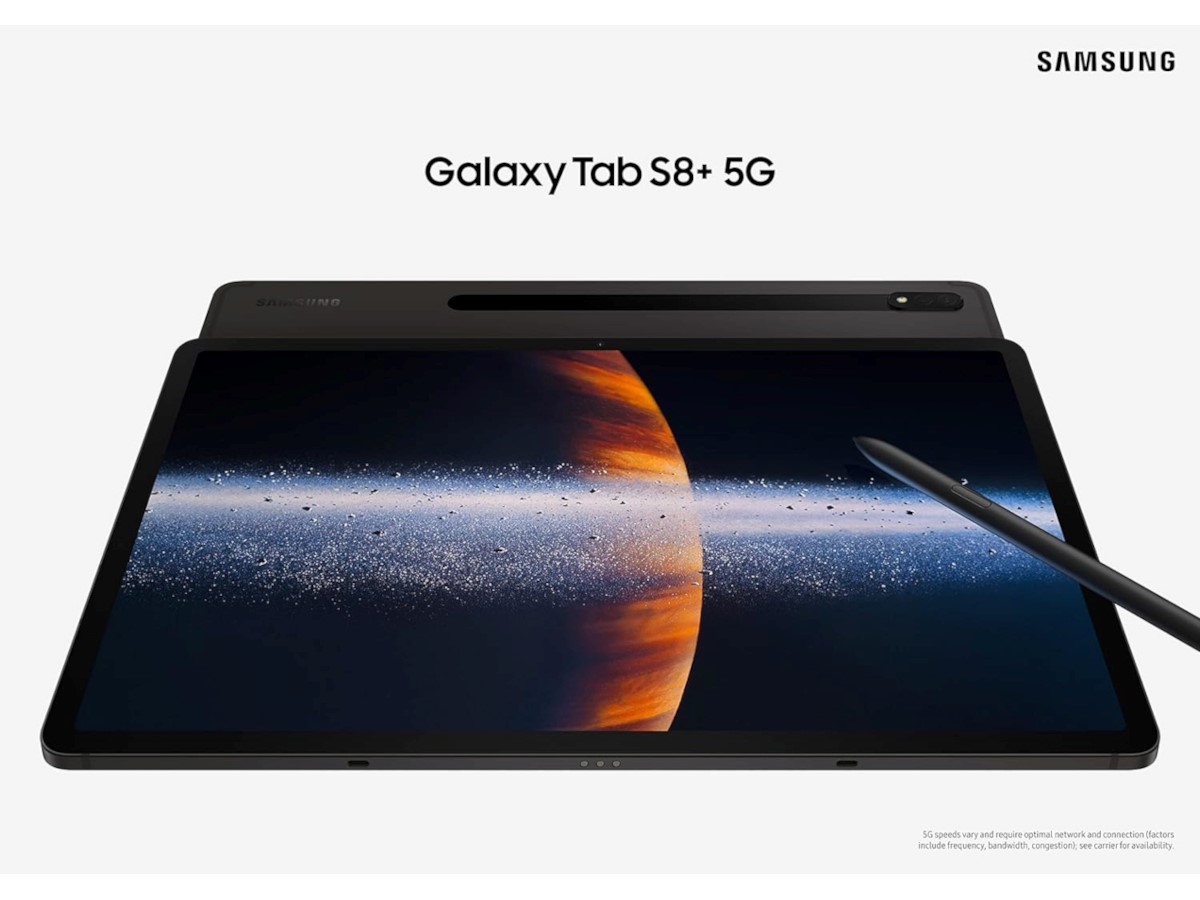 Samsung Galaxy Tab S8+ Tablet - 12.4" WQXGA+ - Qualcomm SM8450 ...
