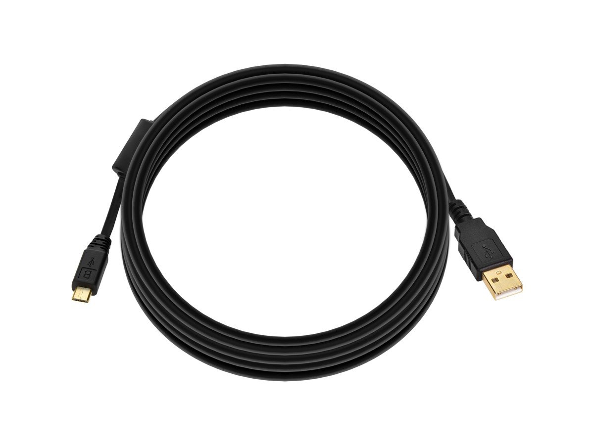 Monoprice USB-A to Micro B 2.0 Cable - 5-Pin, 28/24AWG, Gold Plated ...