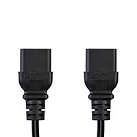 Monoprice Heavy Duty Splitter Power Cord - IEC 60320 C20 to 2x IEC 60320 C19 , 12AWG, 20A, SJTW ...