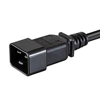 Monoprice Heavy Duty Splitter Power Cord - IEC 60320 C20 to 2x IEC 60320 C13, 14AWG, 15A, SJTW ...