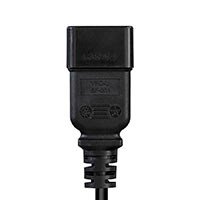 Monoprice Heavy Duty Splitter Power Cord - IEC 60320 C20 to 2x IEC 60320 C13, 14AWG, 15A, SJTW ...