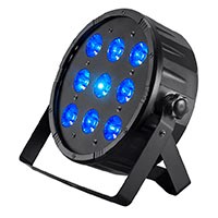 Stage Right by Monoprice 9x10W Quad LED Flat PAR RGBW Stage Wash Light ...